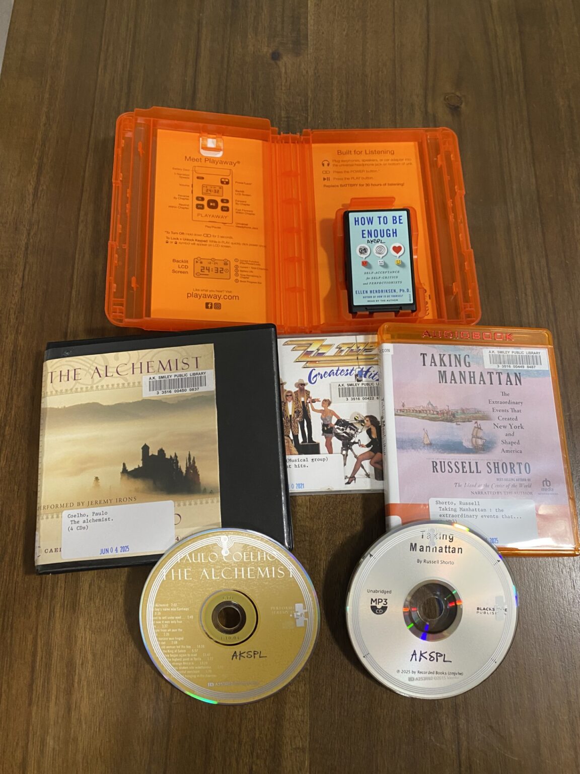 For hands-free reading, listen to one of our audiobook offerings!